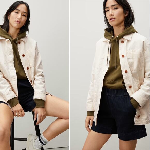 Everlane | Jackets & Coats | Everlane Cinchable Utility Chore Jacket ...
